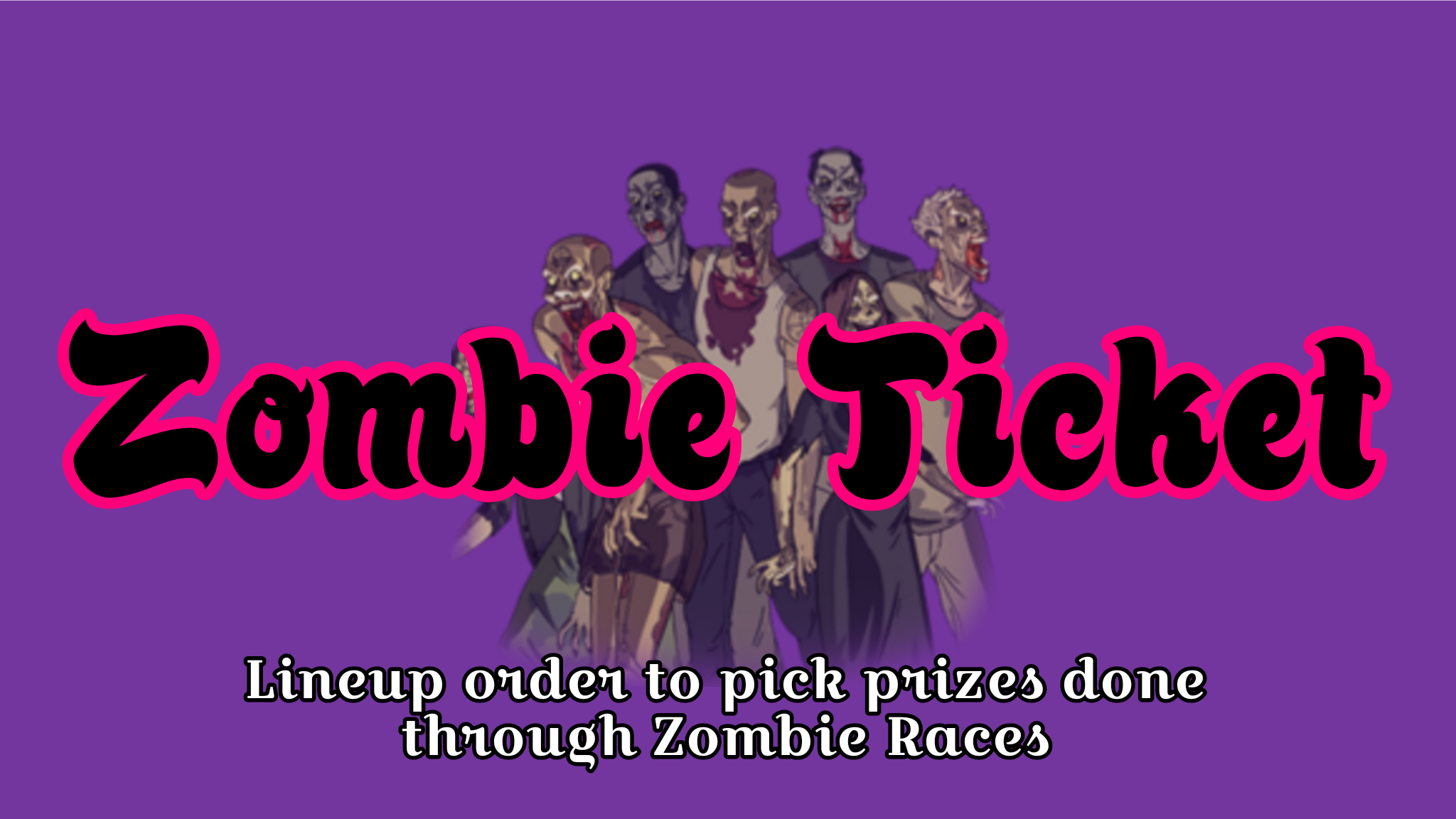 Zombie Ticket – Pretty by the Bay Boutique